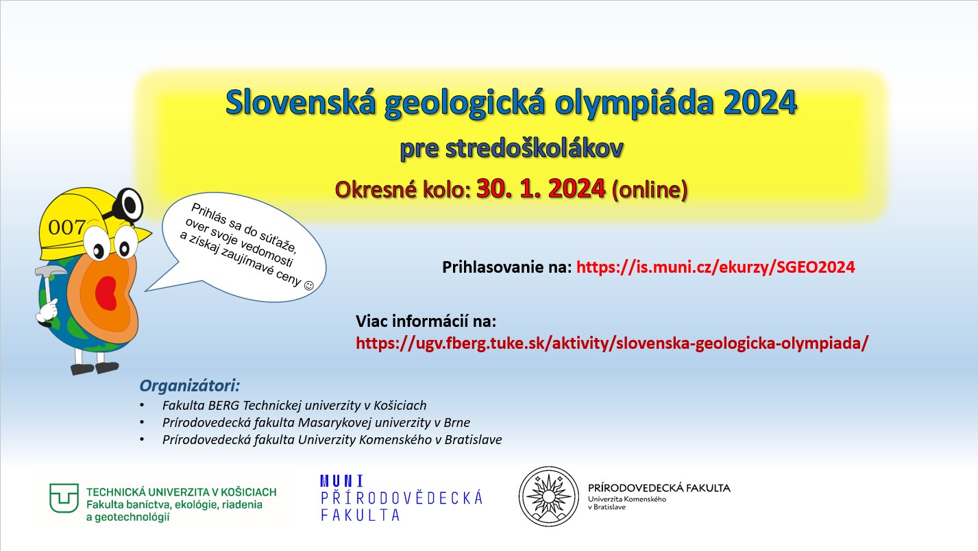 Slovenská geologická olympiáda - Ústav geovied - geológia - štúdium ...